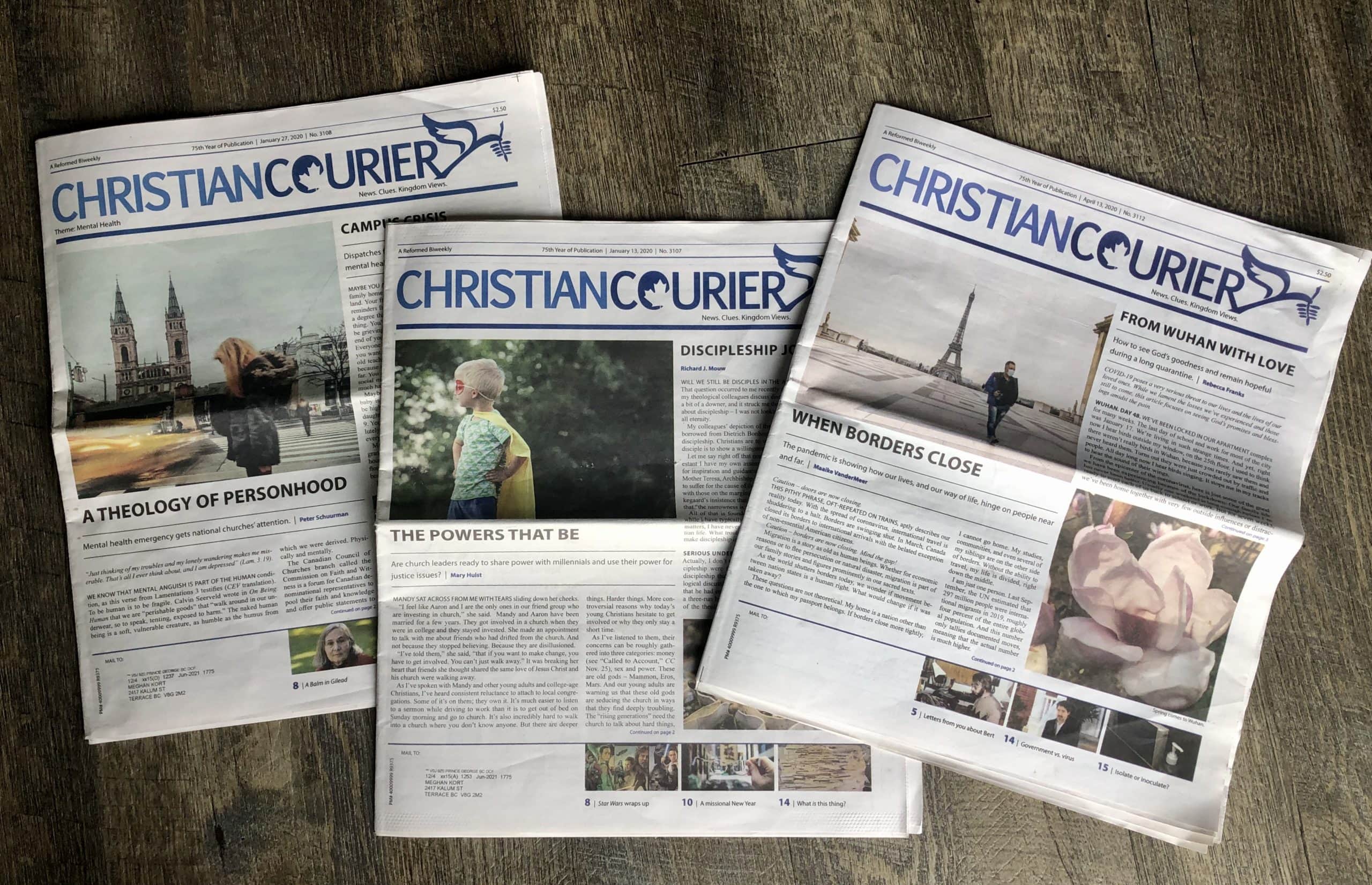 Write For Us Christian Courier