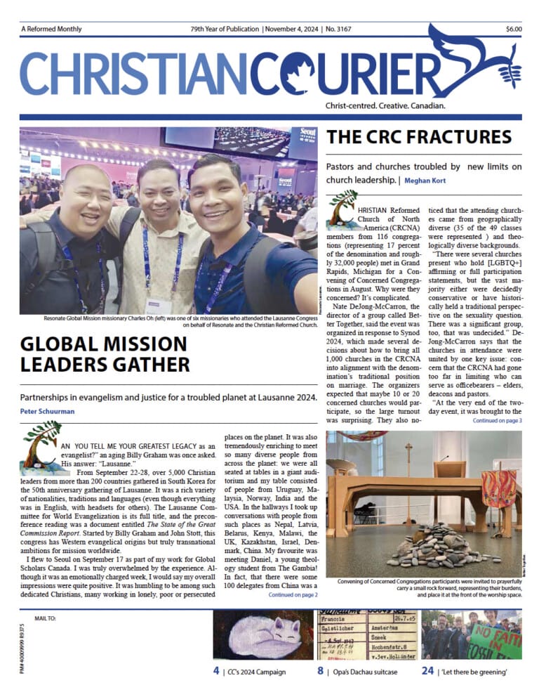 Past Issues | Christian Courier