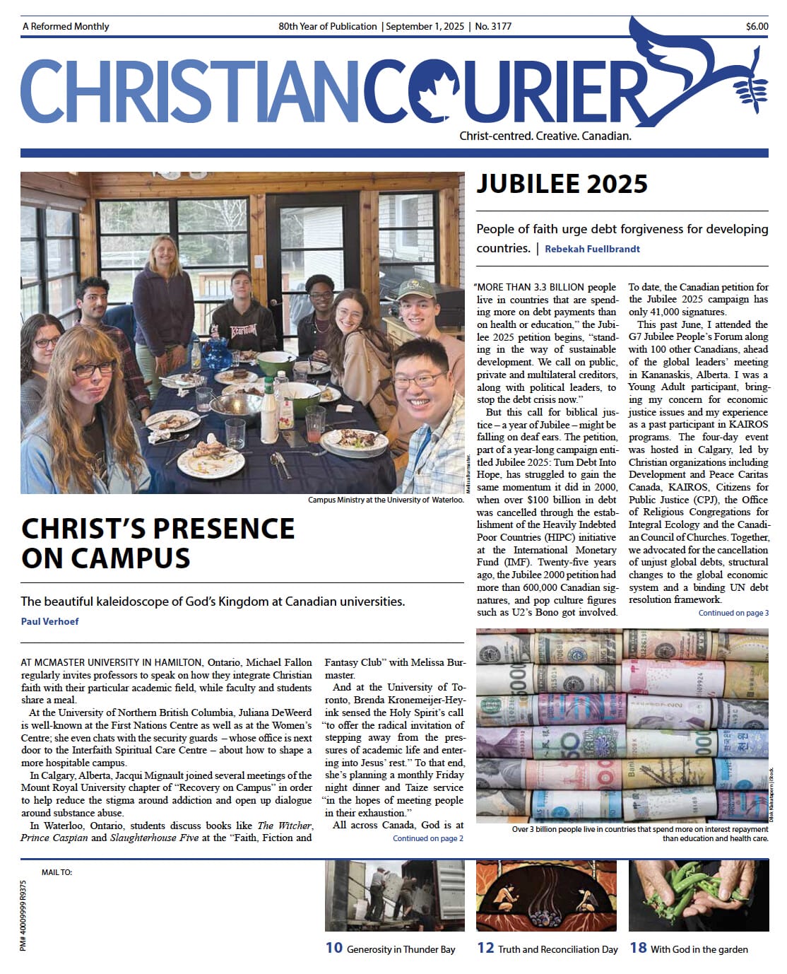 Sept 1, 2025 | Christian Courier