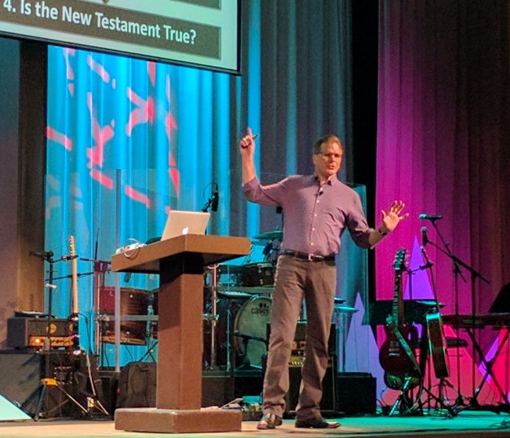 Apologist Frank Turek uses four questions to prove Christianity is true ...